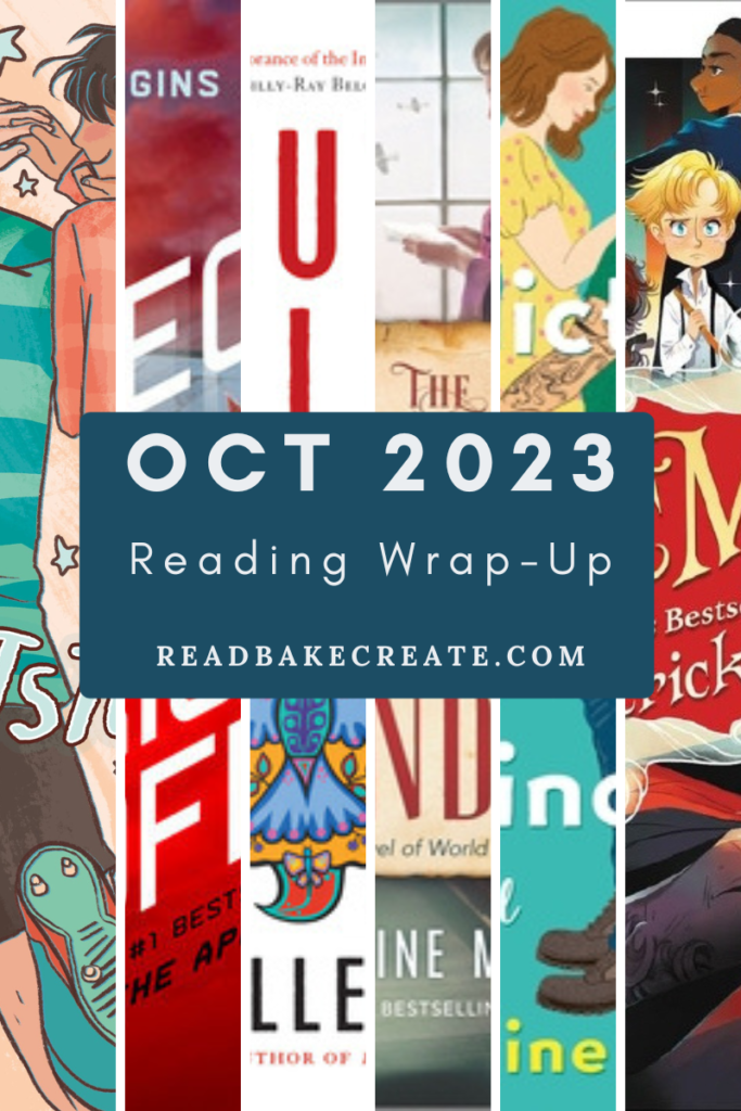 October 2023 Wrap-Up & November 2023 Plans - Read! Bake! Create!