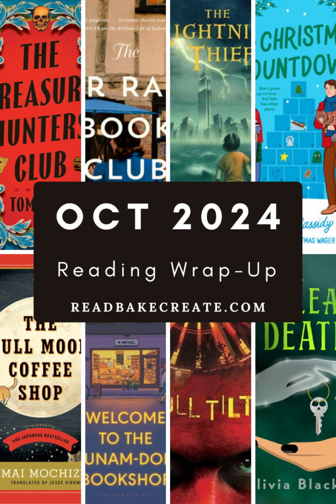 October 2024 Wrap-Up & November Plans - Read! Bake! Create!